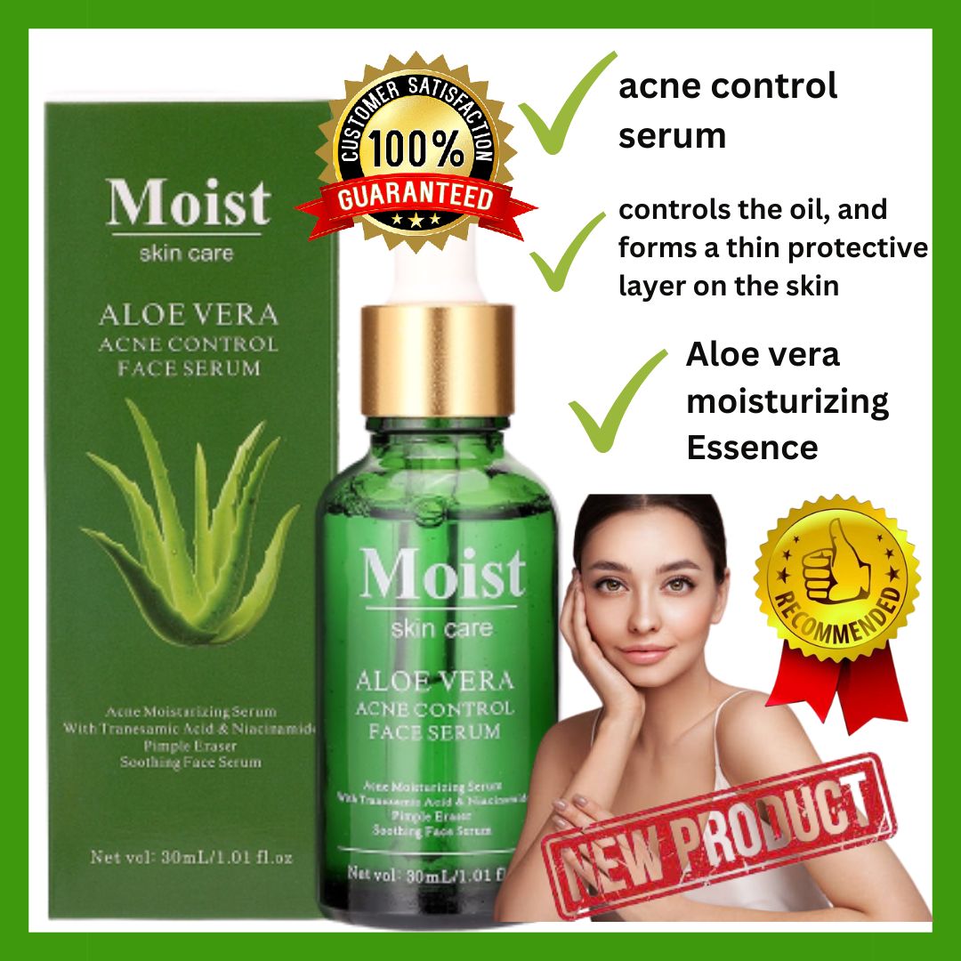 NEW PRODUCT | 💯 ORIGINAL | Moist Aloe Vera Acne Control Face Serum 30ml ...