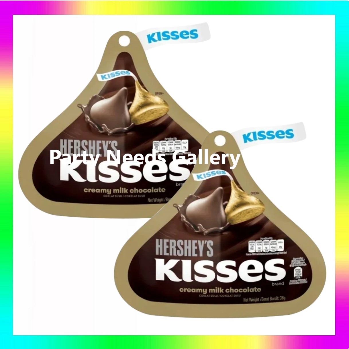 Hershey's Kisses Creamy Milk Chocolate 36g x2 | Lazada PH