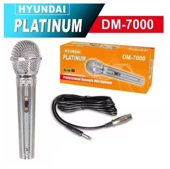 Hyundai Platinum Sound Dynamic Wired Microphone | Lazada PH