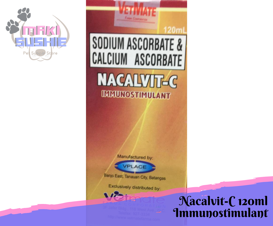 Papi Nacalvit-C 120ml Immunostimulant (antioxidant) for dogs | Lazada PH
