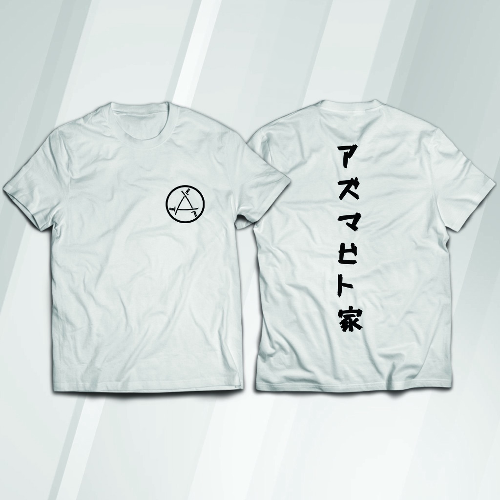 ☆Attack On Titan Shirt Azumabito Symbol Black and White Unisex Anime ...