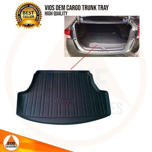 Toyota Vios Gen2 / Gen3 / Gen4 2007 - 2021 Cargo Liner Mat Trunk Tray ...