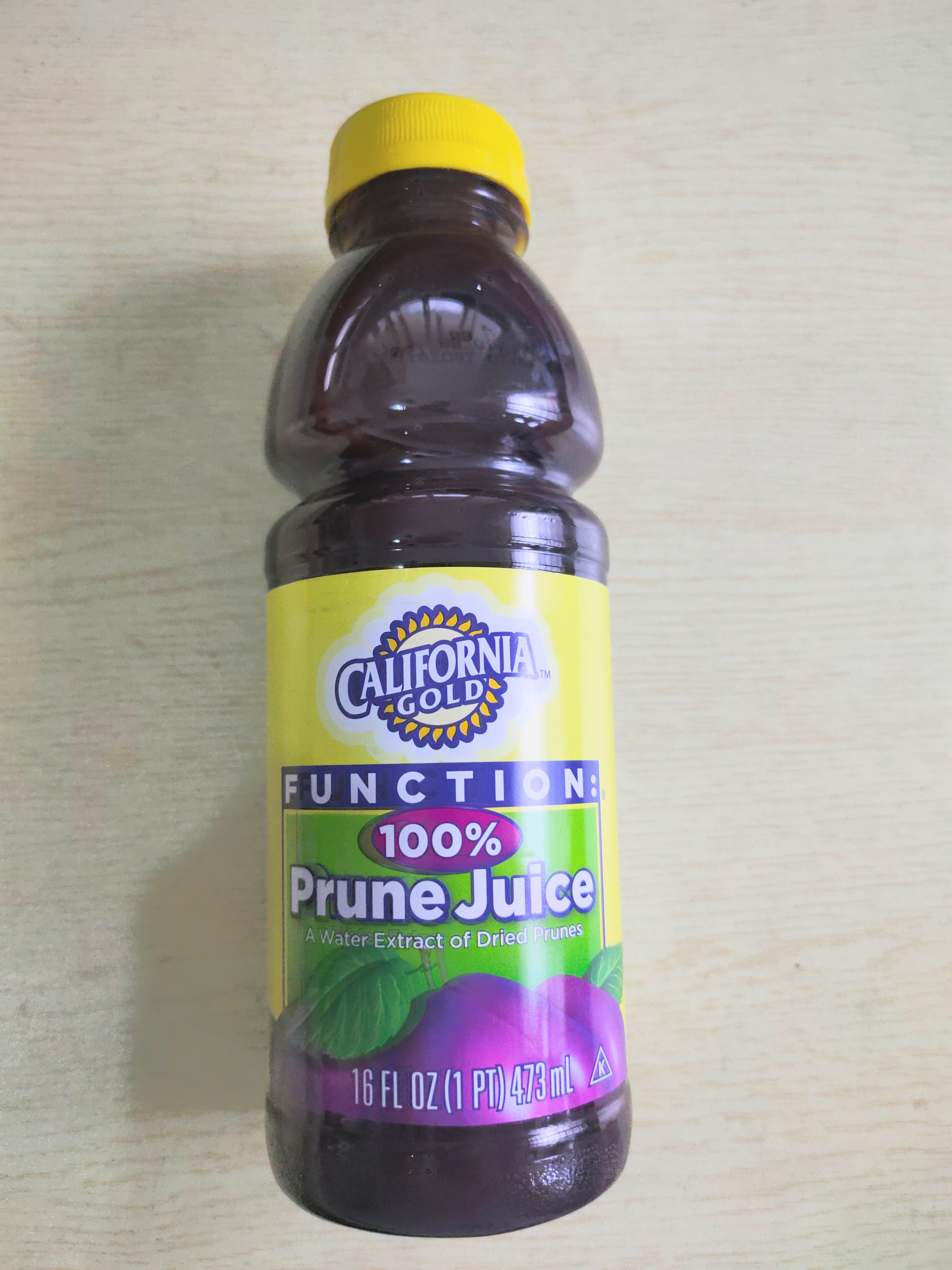 California Gold Function 100% Prune Juice, A Water Extract of Dried ...