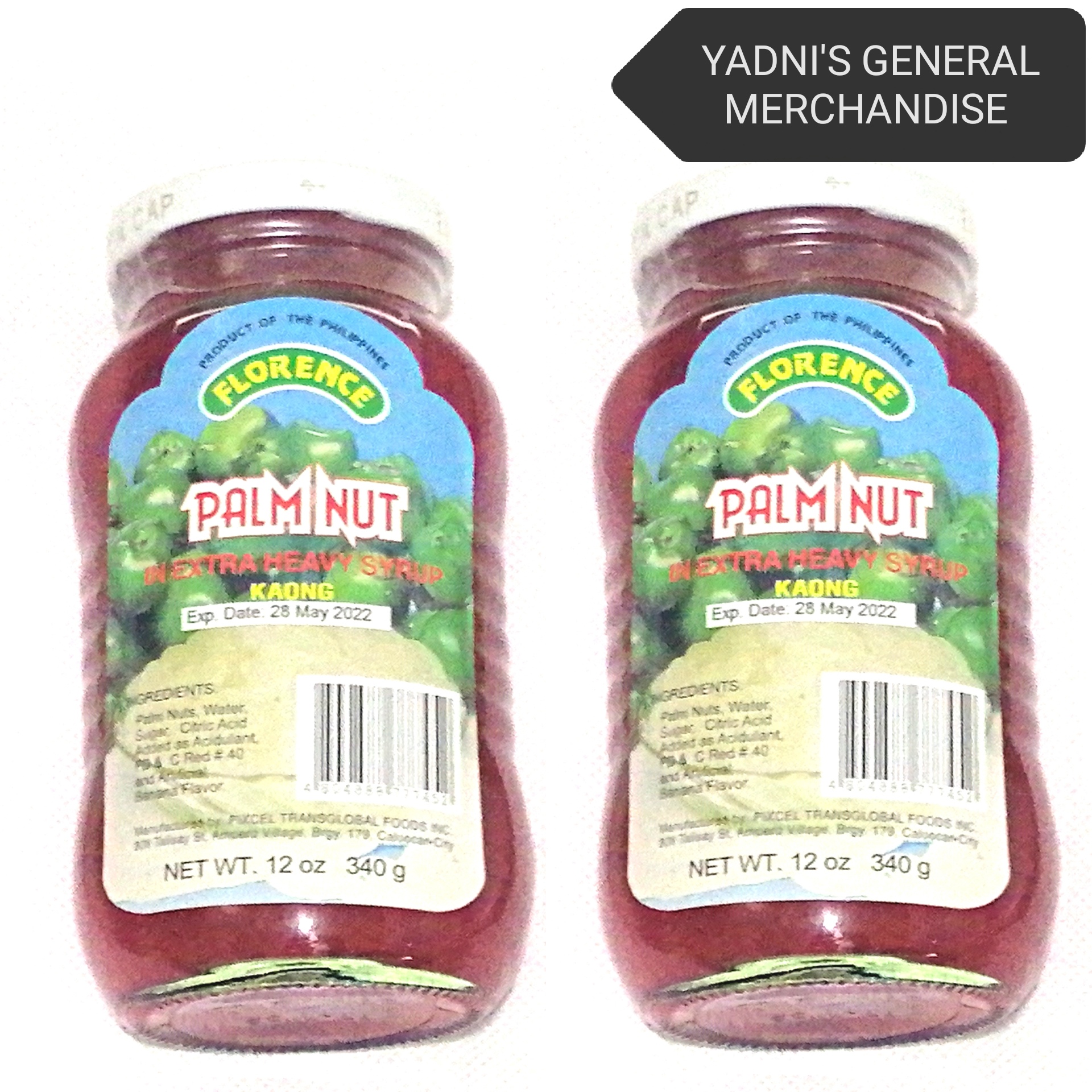 Florence Palm Nut 2 x 340g | Lazada PH