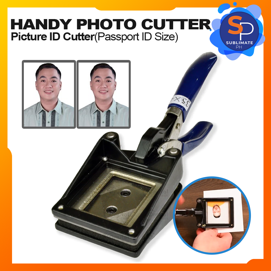 Handheld Photo Die Cutter – Heavy-Duty Tool for ID Photos (1x1, 2x2 ...