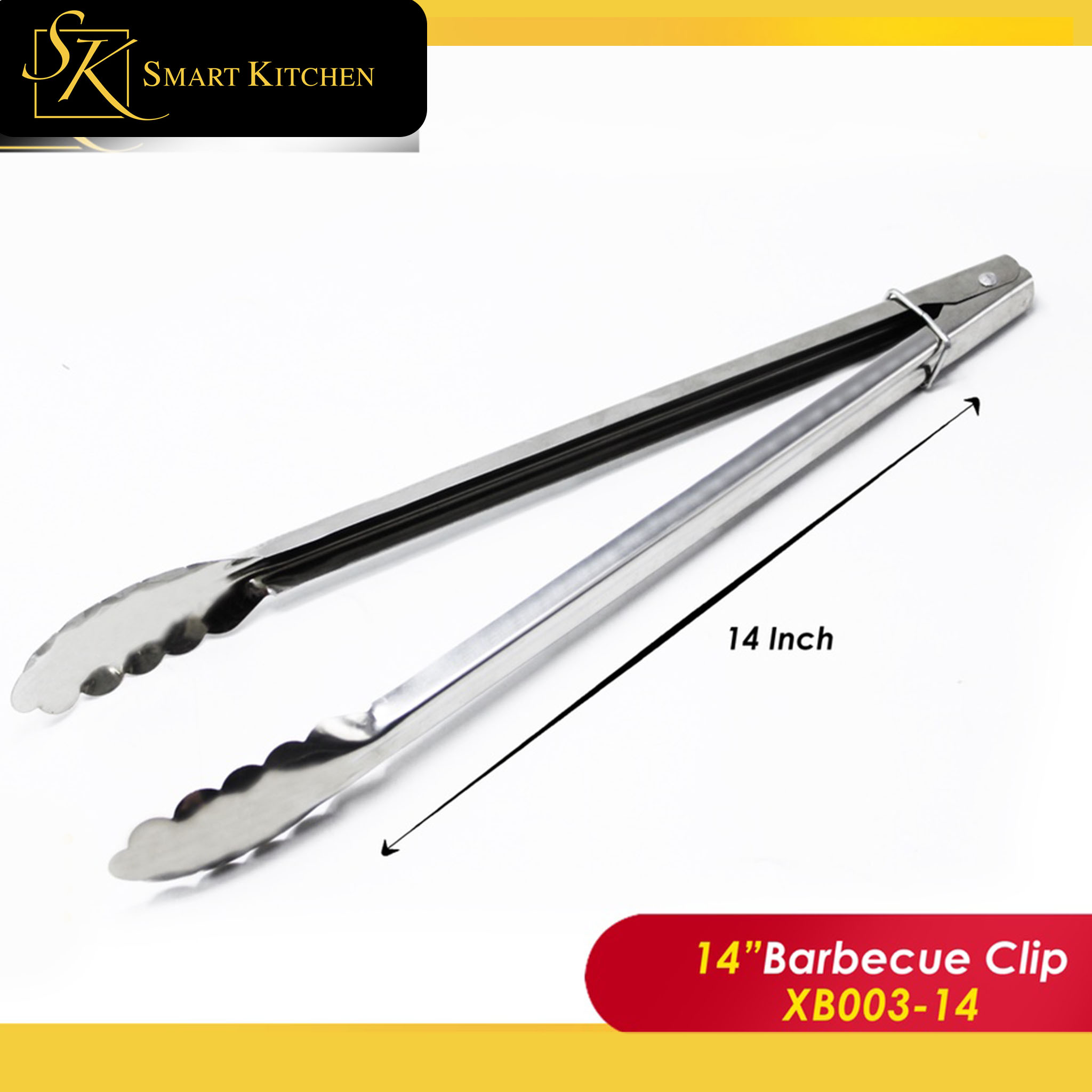STAINLESS BARBECUE CLIP tong stainless steel ipit pang ipit cooking ...