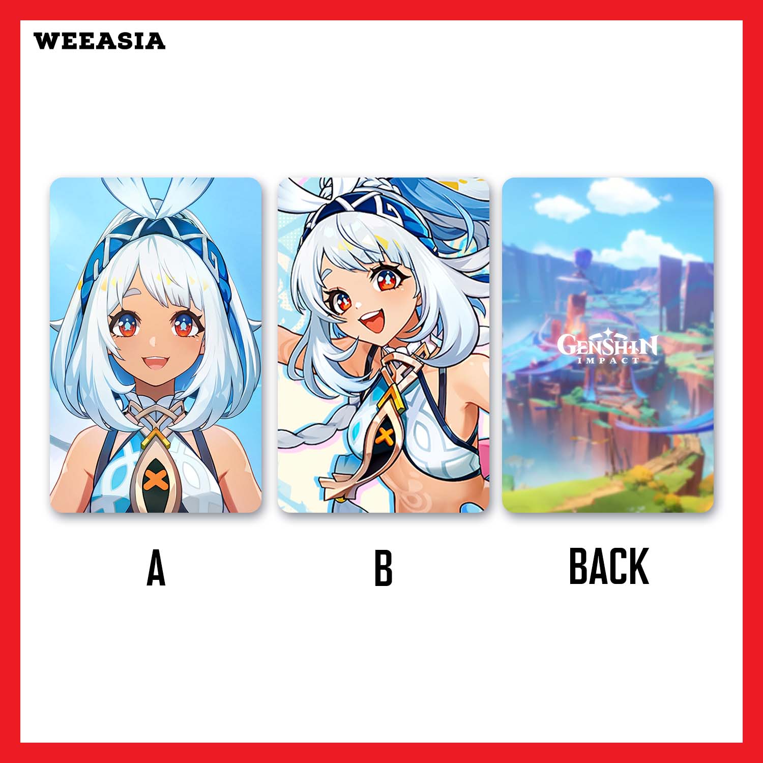 GENSHIN IMPACT NATLAN CHARACTERS KINICH MUALANI CARDS PHOTOCARDS Print ...