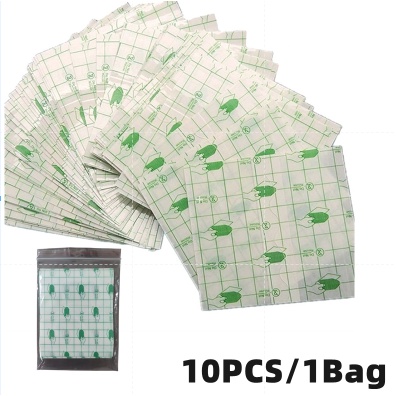 100pcs PU Waterproof Plaster Transparent Glue Medical Wound Dressing ...