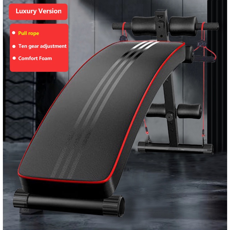 Sit up Bench Folding Supine Board Dumbbell Stool Sit up Fitness ...