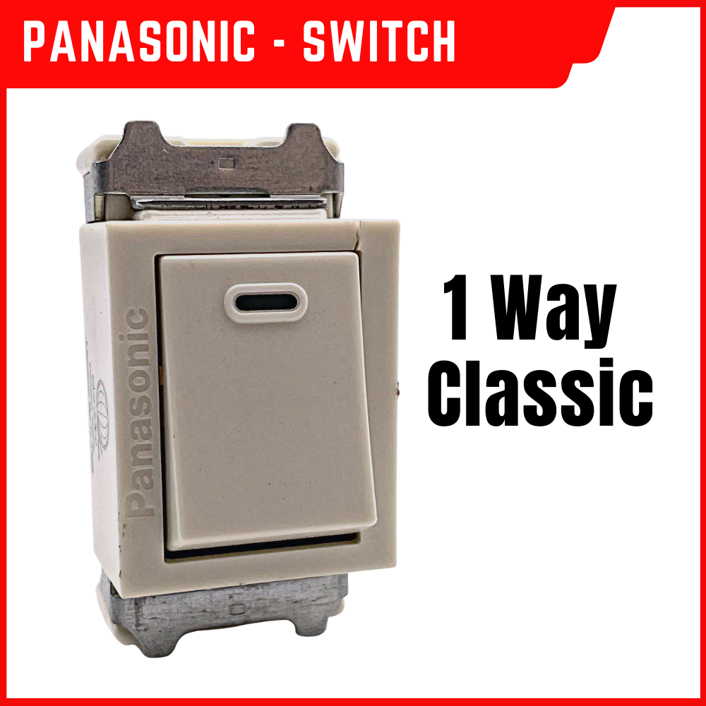 Panasonic Classic Switch (Available in 1 Way and 3 Way) | Lazada PH
