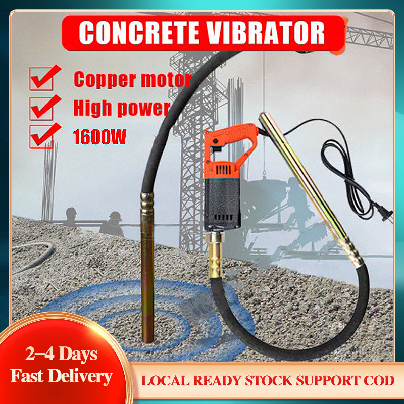 Small Single-phase 220v Portable Concrete Vibrator Construction Tool ...