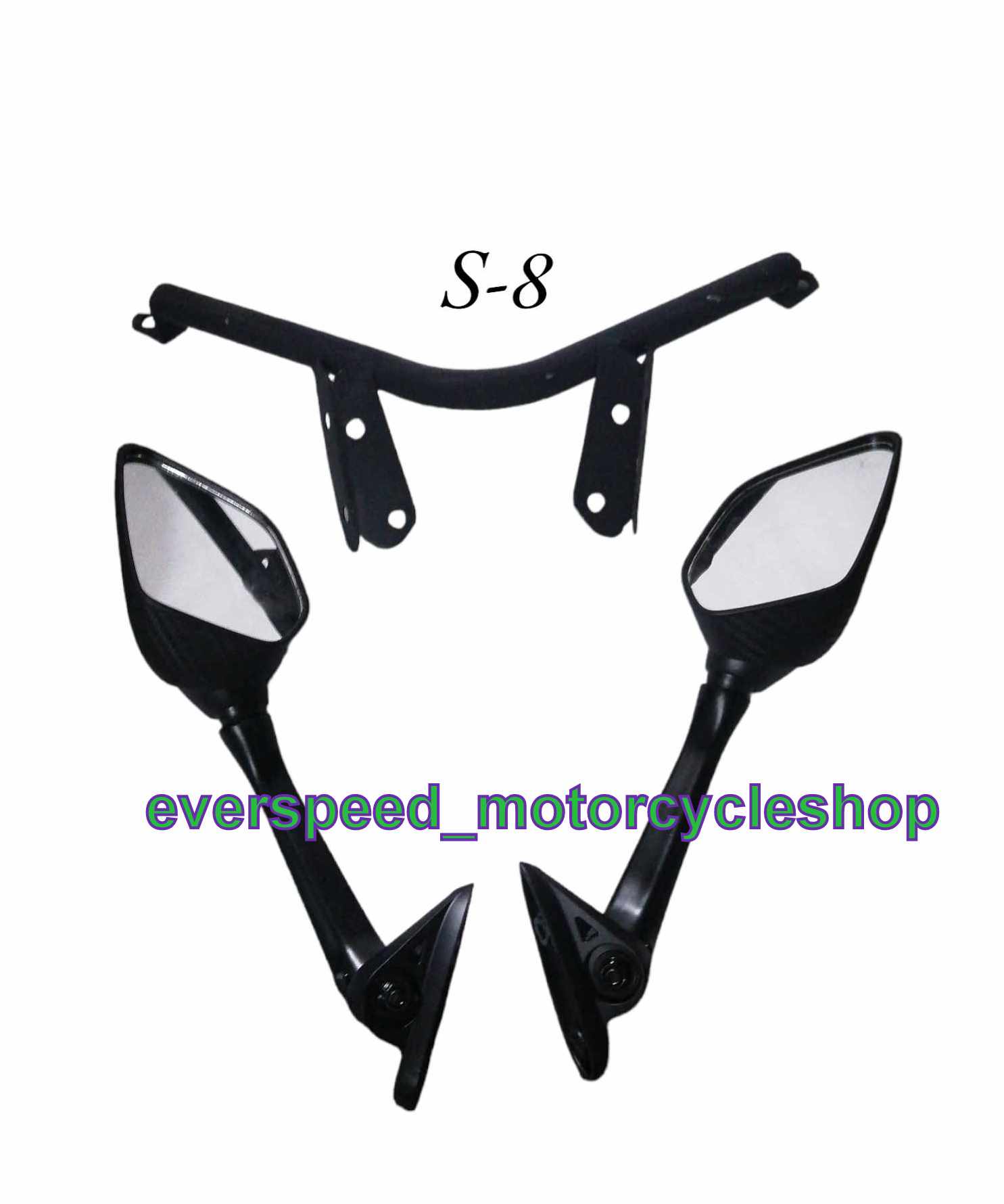 SIDE MIRROR VISOR BRACKET WITH SIDE MIRROR FOR MIO/CLICK V1/AEROX/BEAT/CLICK V2/ETC. | Lazada PH