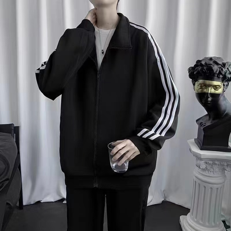 Men's Clothing Jacket Outdoor Thermal Jacket Three Stripes Simple ...