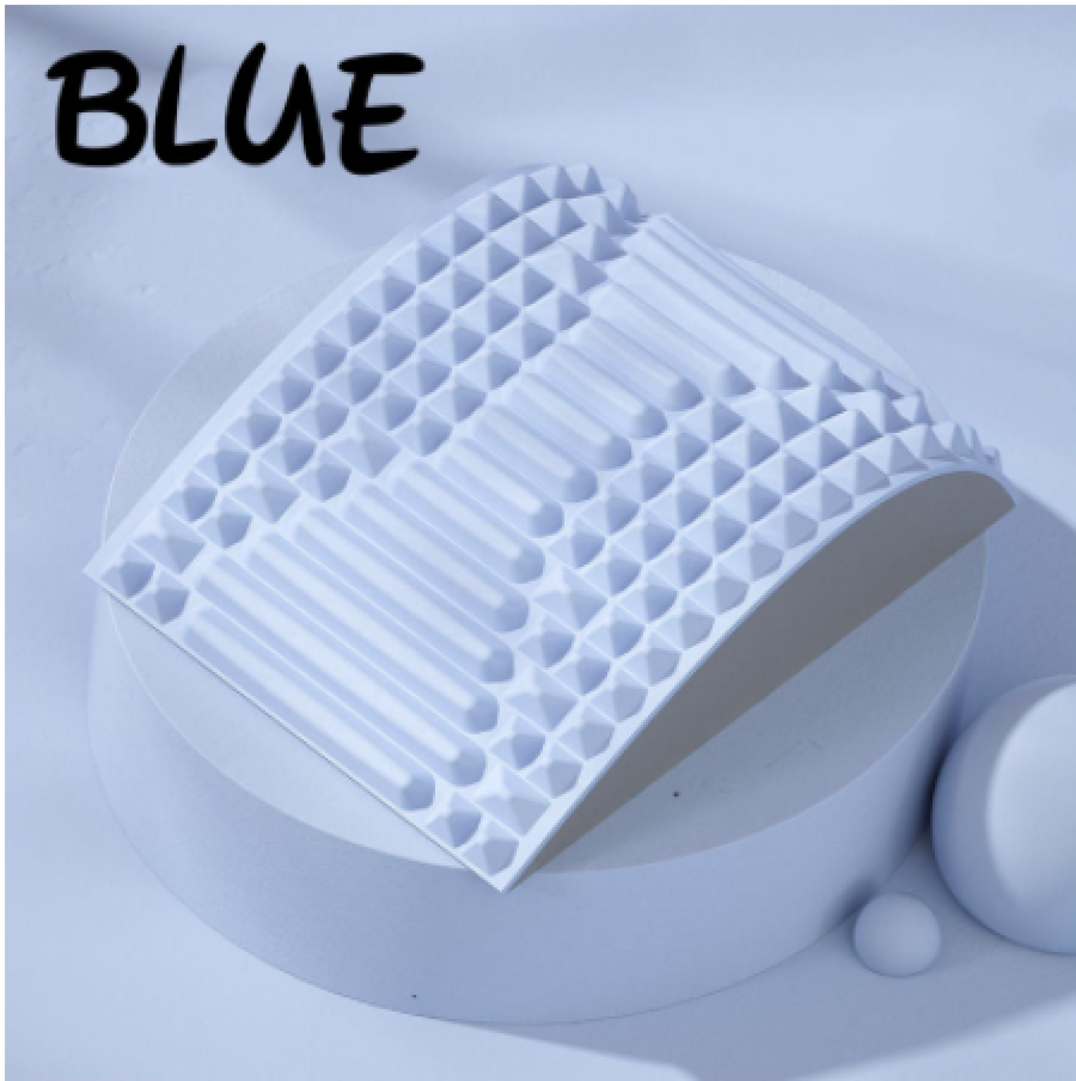 EVA Foam Back Massager,Lower Back Stretcher Pillow,Yoga Fitness Lumbar ...