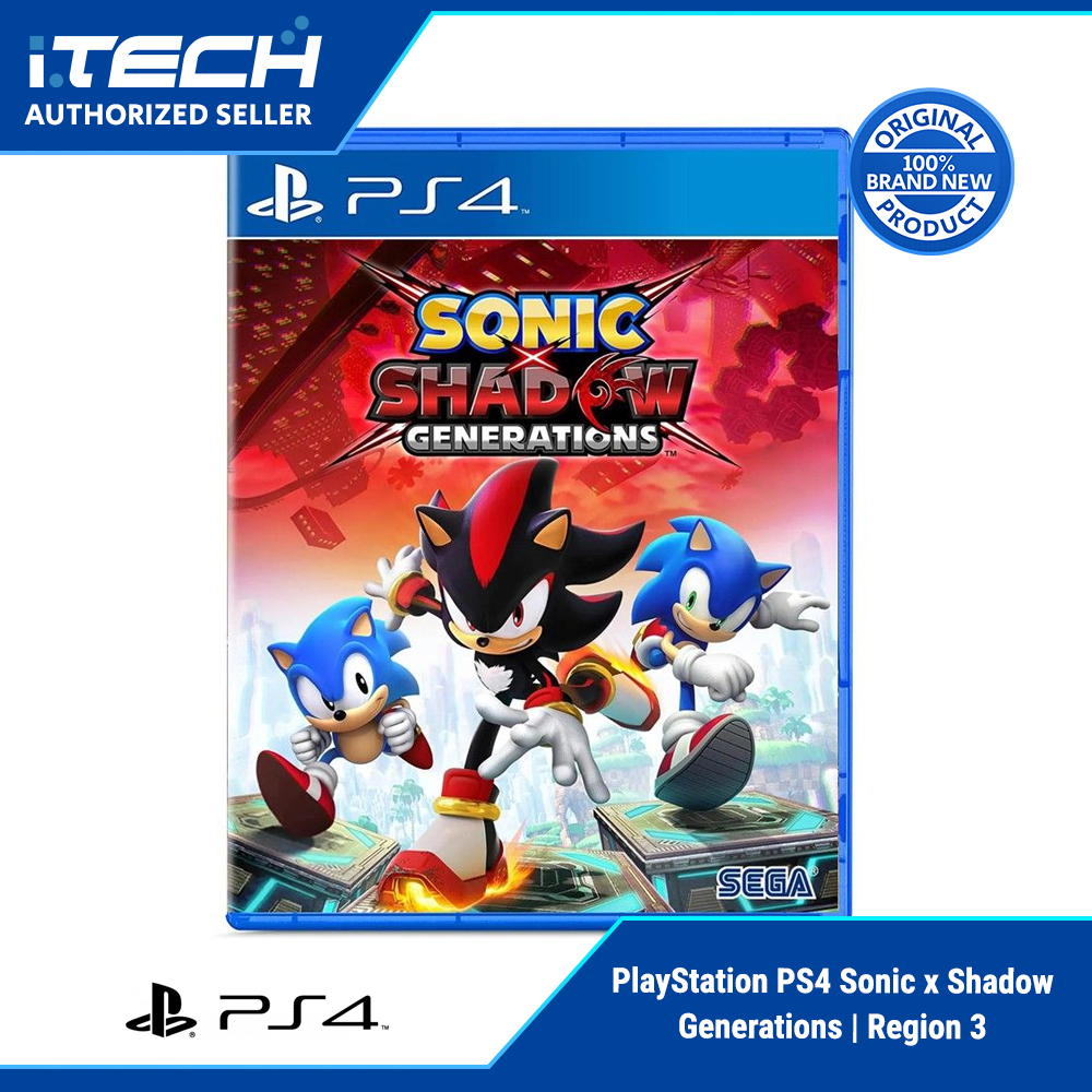 PlayStation PS4 Sonic x Shadow Generations | Region 3 | Lazada PH