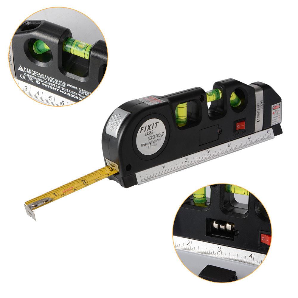 Laser Level Line Tool, Multipurpose Laser Level Vertical Horizon ...