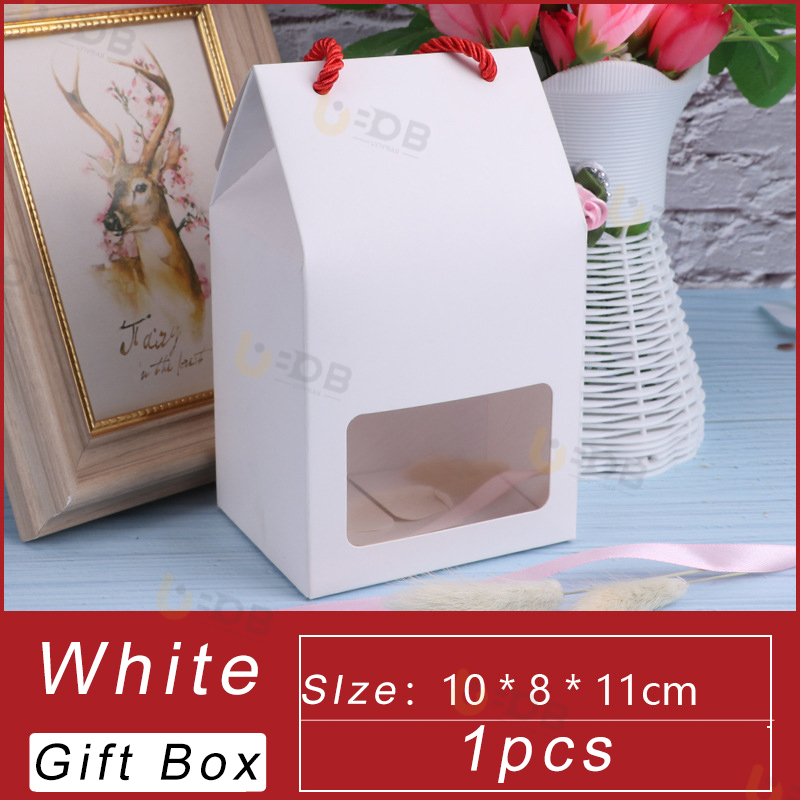 Drawstring Gift Box Candy Box Christmas Gift Packaging Box Wedding Cake ...