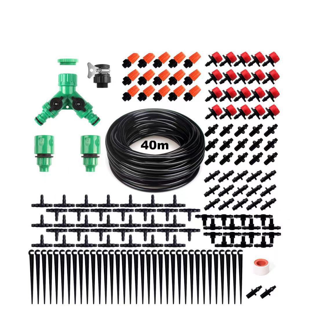 30/40/50M Mini Drip Irrigation Kit, Garden Plant Watering Kit Garden ...