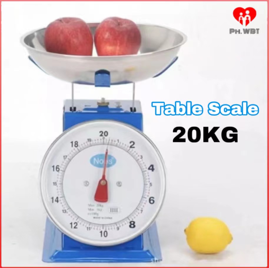 Food Weighing Scale 20kg With Round Top Spring Meat & Vegetable Scale ...