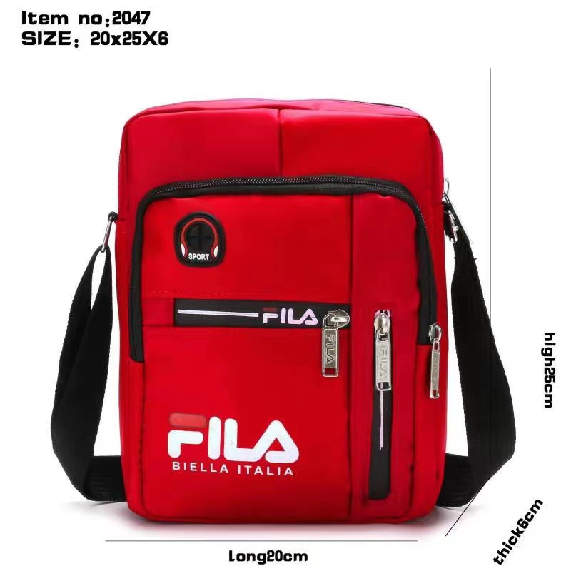 #2047 FILA Men's Sling bag Large size | Lazada PH