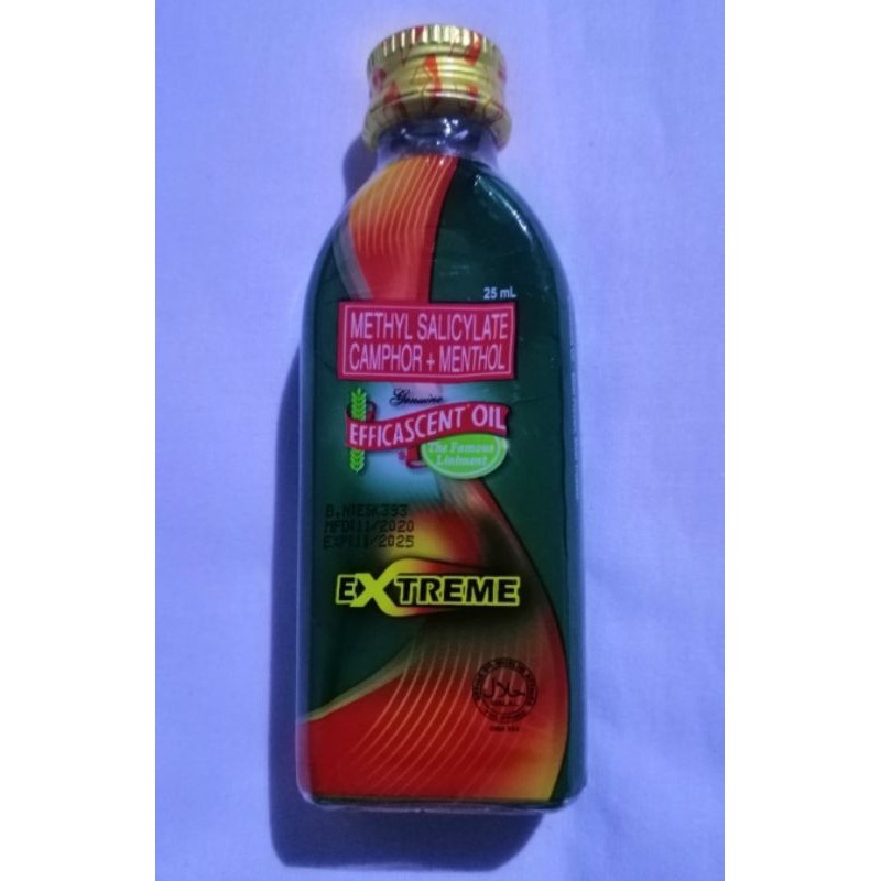 EFFICASCENT OIL Regular Extreme Extra Strength 25ml | Lazada PH