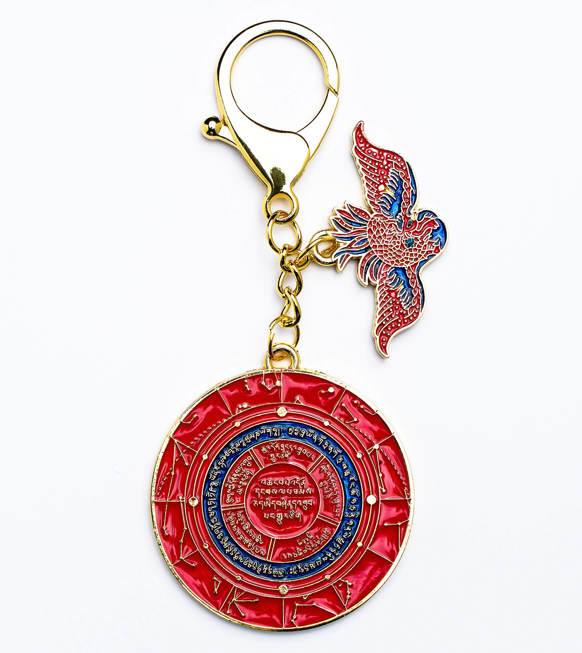 Crimson Phoenix Lunar Mansions Harmonizing keychain | Lazada PH