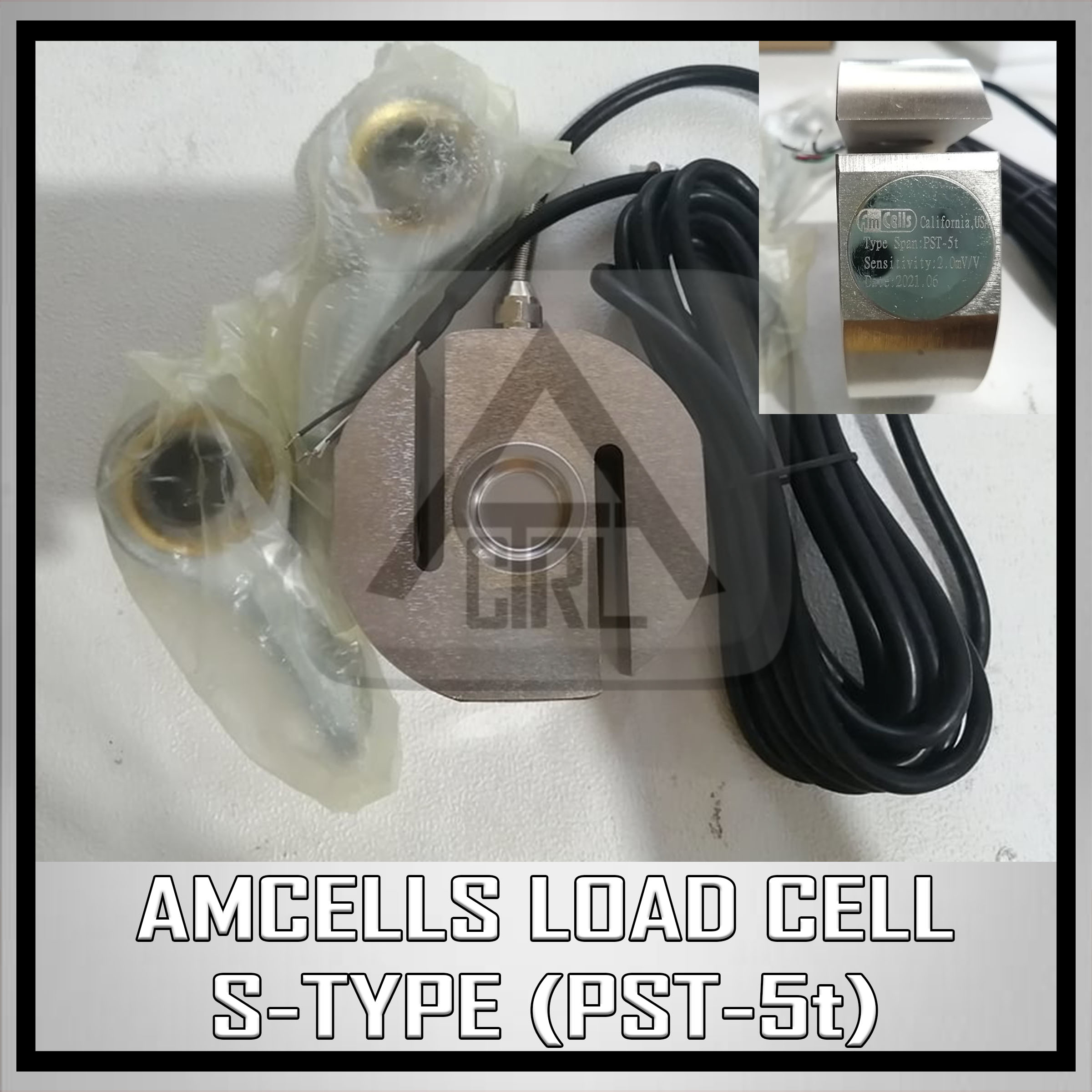 S-TYPE INDUSTRIAL LOAD CELL (AMCELLS BRAND) 200KG / 300KG / 500KG / 1 TON / 2 TON LOADCELL ...