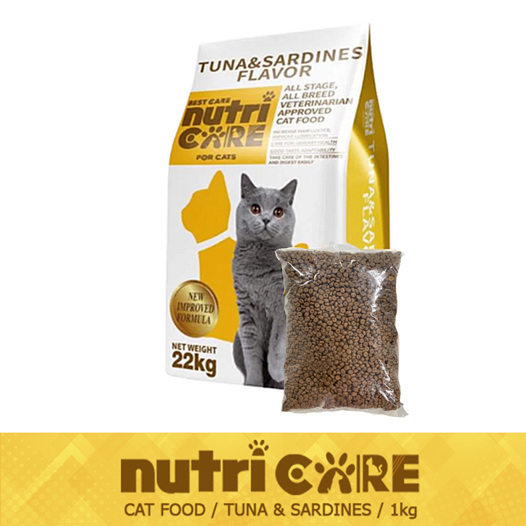 Nutricare Cat Dry Food For All Stages Tuna, Marine Fish, Tuna and ...