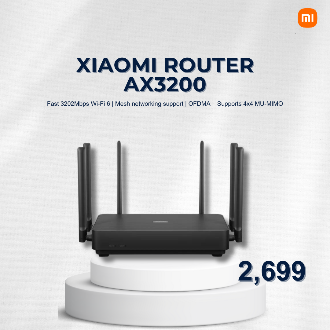 Xiaomi Redmi Router AX3200 | Fast 3202Mbps Wi-Fi 6 | Lazada PH
