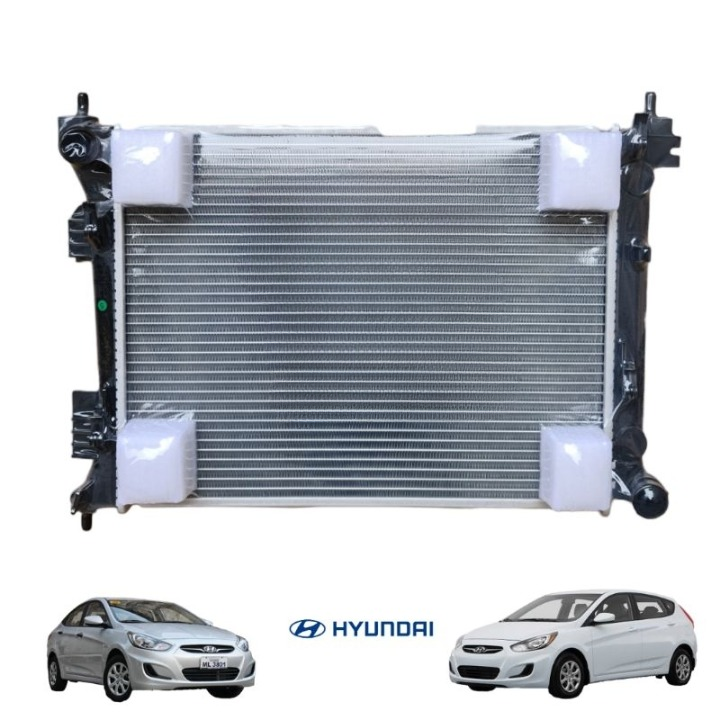 Hyundai Accent Radiator/2015-2018 Model/4th Generation/Solaris/Sedan ...
