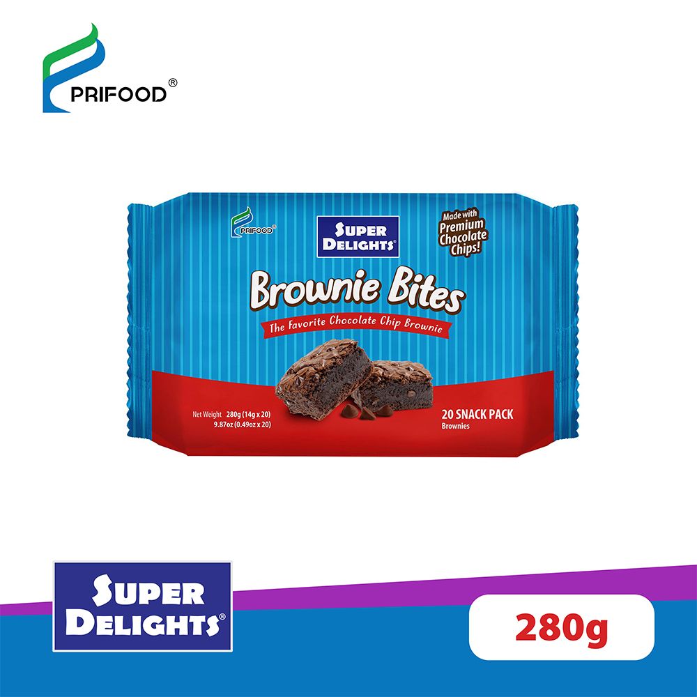 Super Delights Brownie Bites 280g | Lazada PH