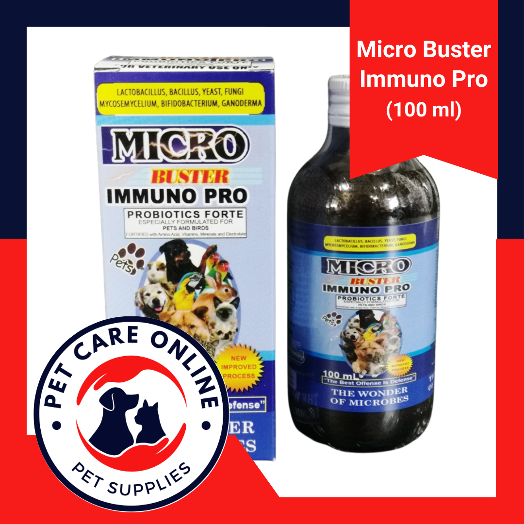 MICRO BUSTER IMMUNO PRO Probiotics 100ml | Lazada