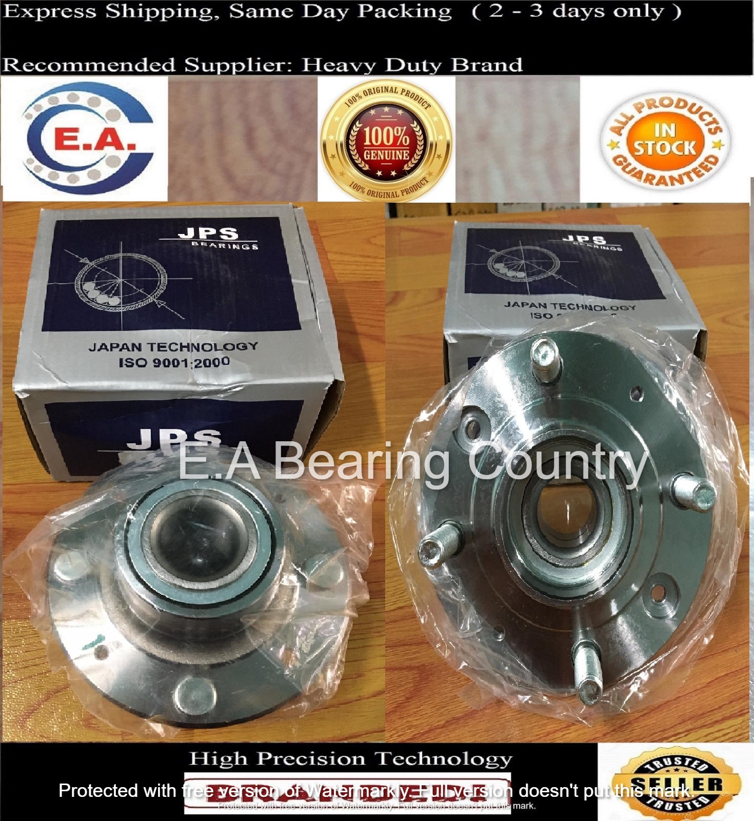 (Rear) Mitsubishi Lancer Rear Hub Bearing JPS Rear Wheel Bearing ...