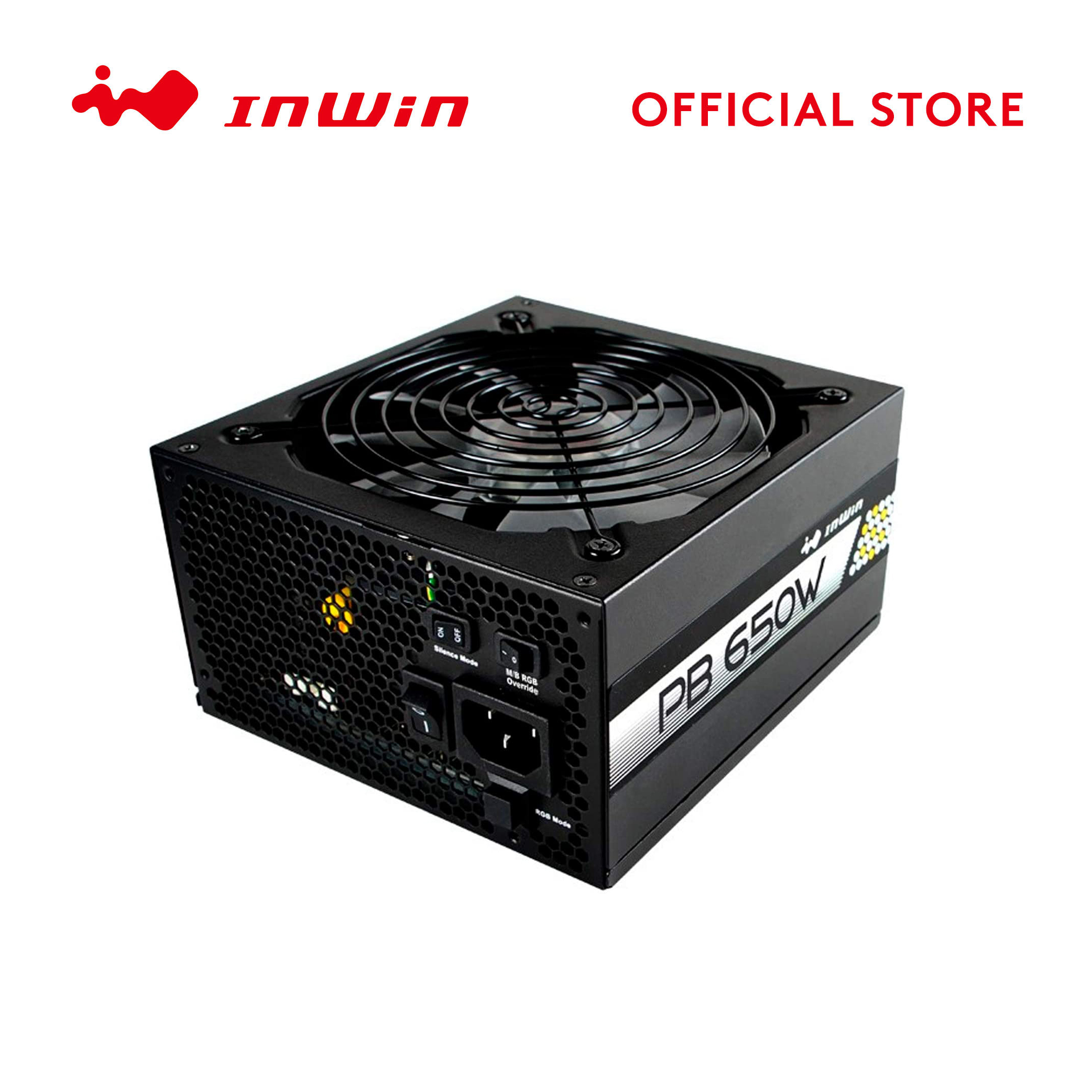 InWin Premium Basic PB-650W 80+ Gold RGB Power Supply Unit (IW-PB650 ...