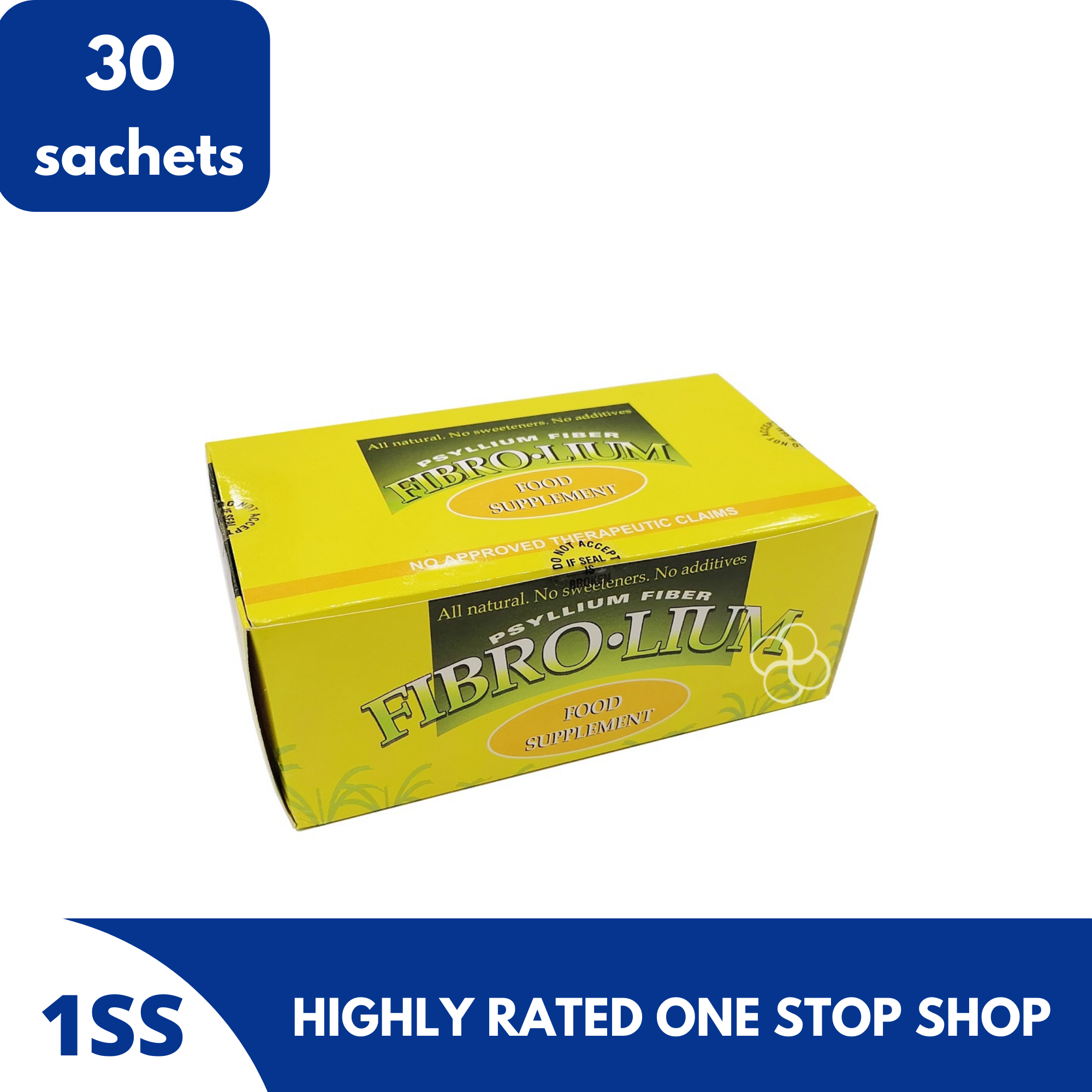 Fibro-Lium Psyllium Fiber Food Supplement, 30 sachets | Lazada PH