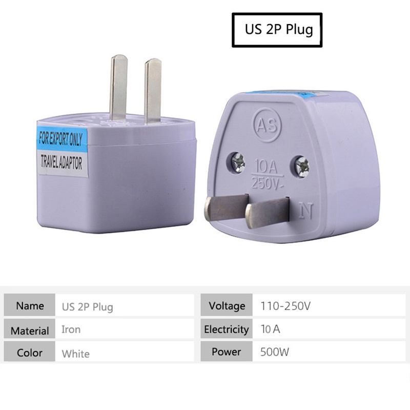 Universal Travel Adapter Power Charger Outlet Plug Converter Adaptor ...