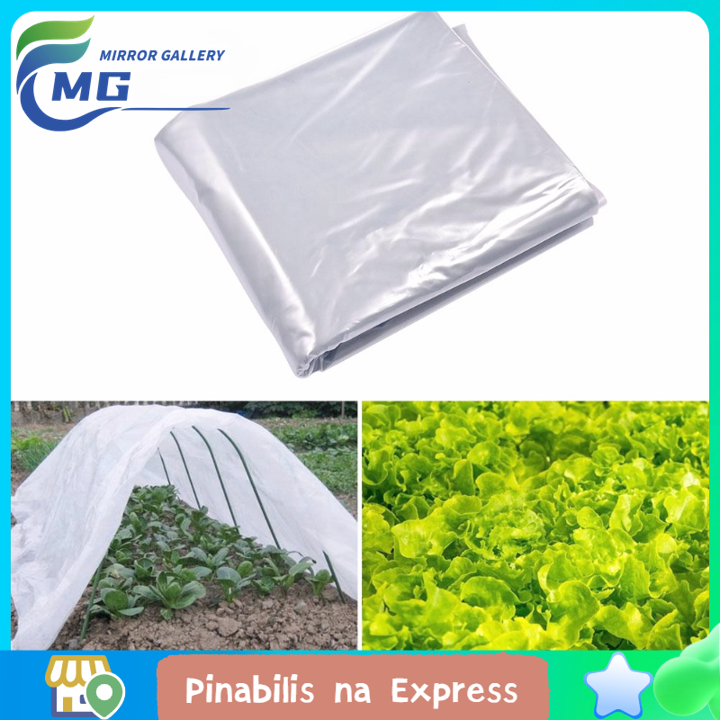 MIRROR GALLERY Polyethylene UV plastic 10ft x 1meter (150 microns) 6mil ...