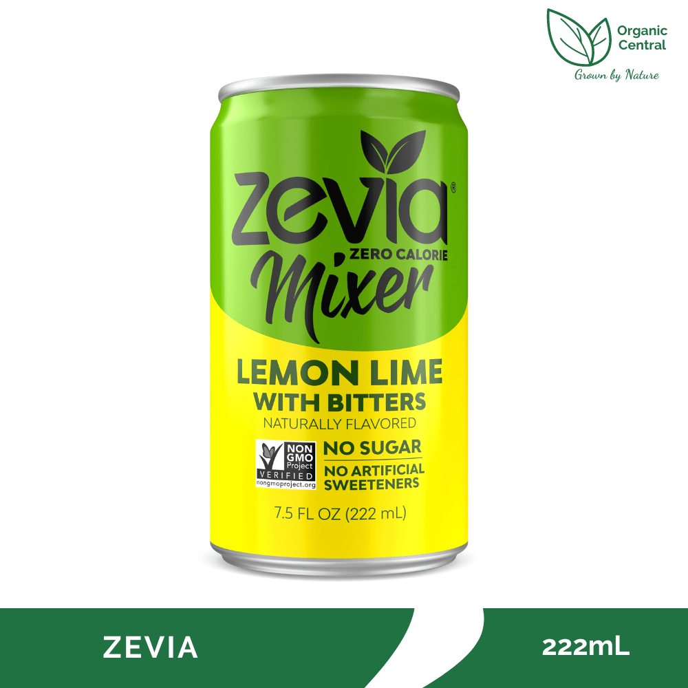Zevia Mixer Lemon Lime with Bitters 222mL | Lazada PH