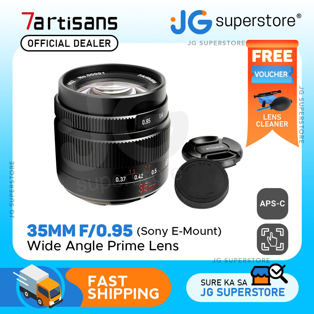 7Artisans Photoelectric 35mm f/0.95 E-Mount/APS-C format Lens for Sony Mirrorless Camera | JG ...