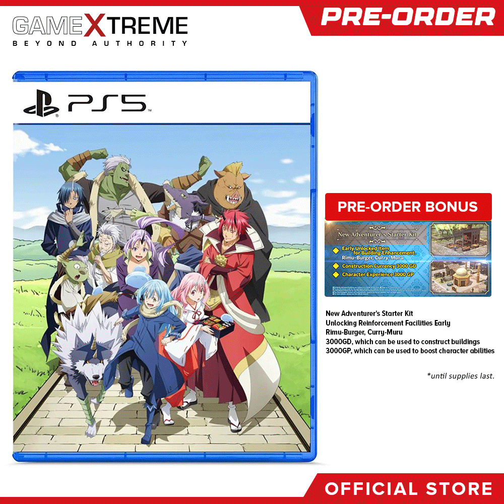 [PRE-ORDER] PlayStation 5 That Time I Got Reincarnated as a Slime ISEKAI Chronicles Asian ...