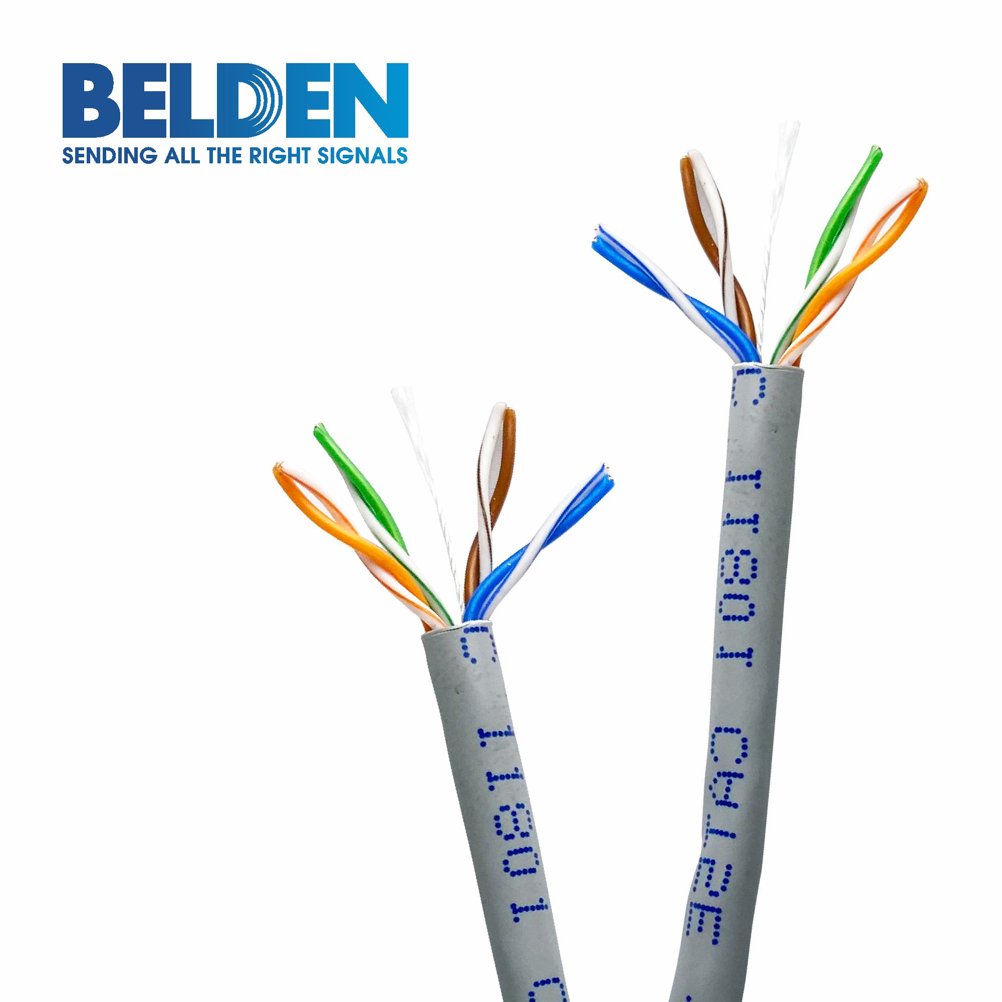 Belden Lan Cables | Cat5e Premise Horizontal Cable (200MHz), 4 Pair ...