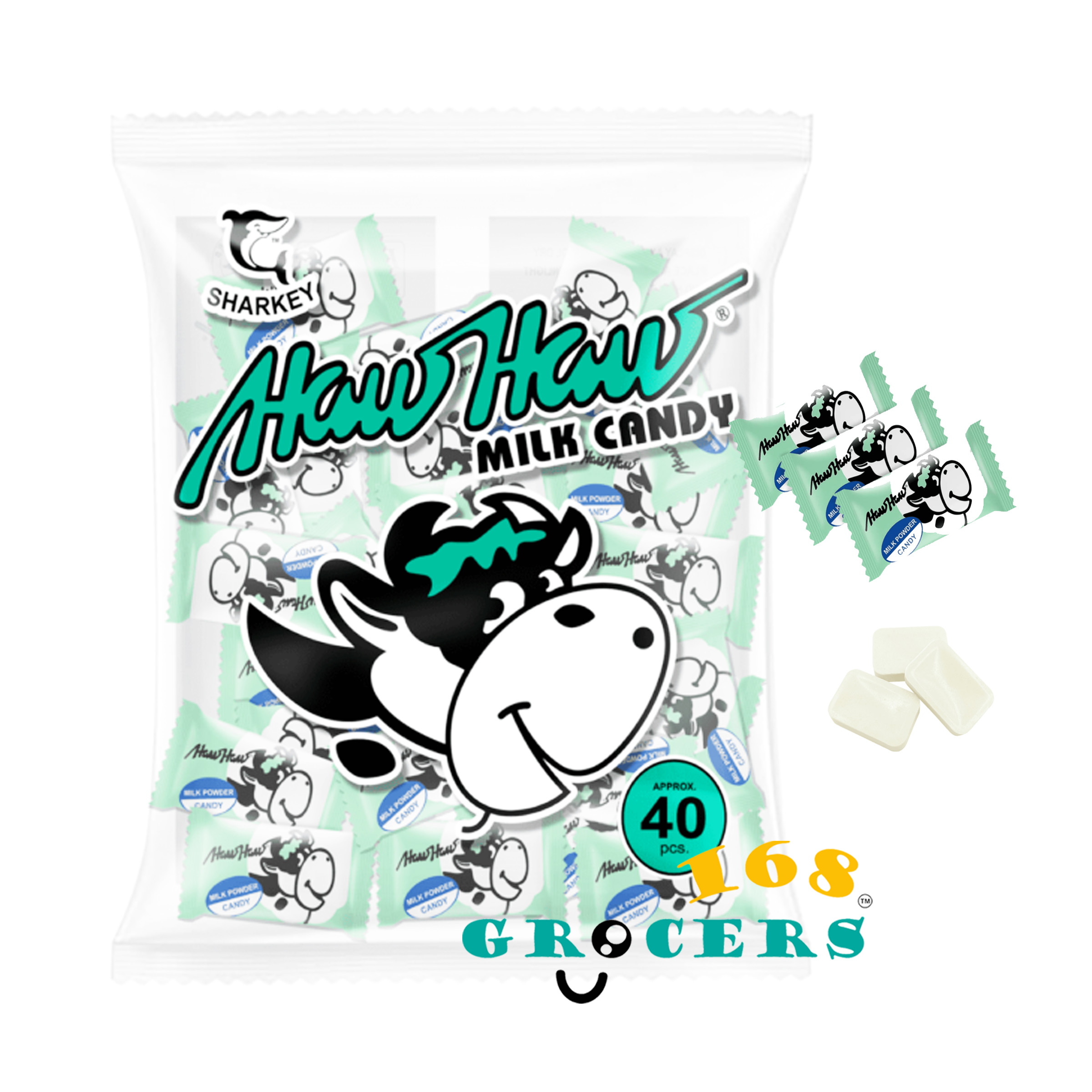 Haw Haw Milk Candy / Milk Chocolate Candy 40pcs | Lazada PH
