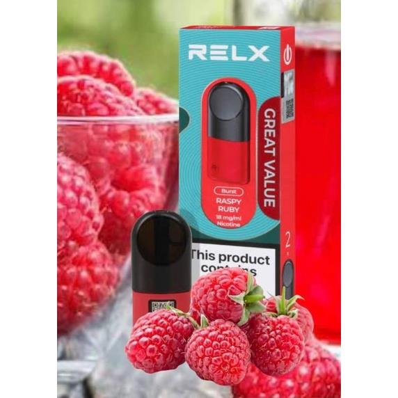 RELX Pods Raspy Ruby Flavor LEGIT | Lazada PH