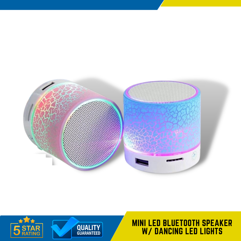 Mini LED Speaker Chargeable Portable Bluetooth Speakers Small A9 S10 ...