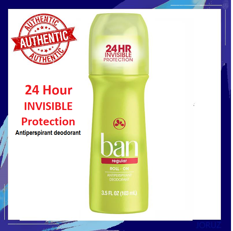 Ban Regular Roll-On Antiperspirant Deodorant 3.5 Flr. Oz/103mL | Lazada PH