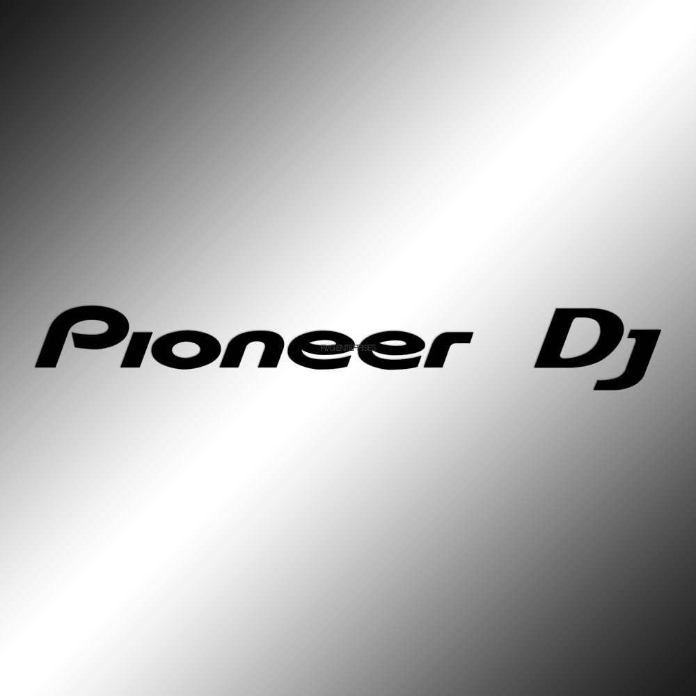 2X Stickers | (2) Pioneer DJ Logo | Weather proof die-cut decals | 6 ...