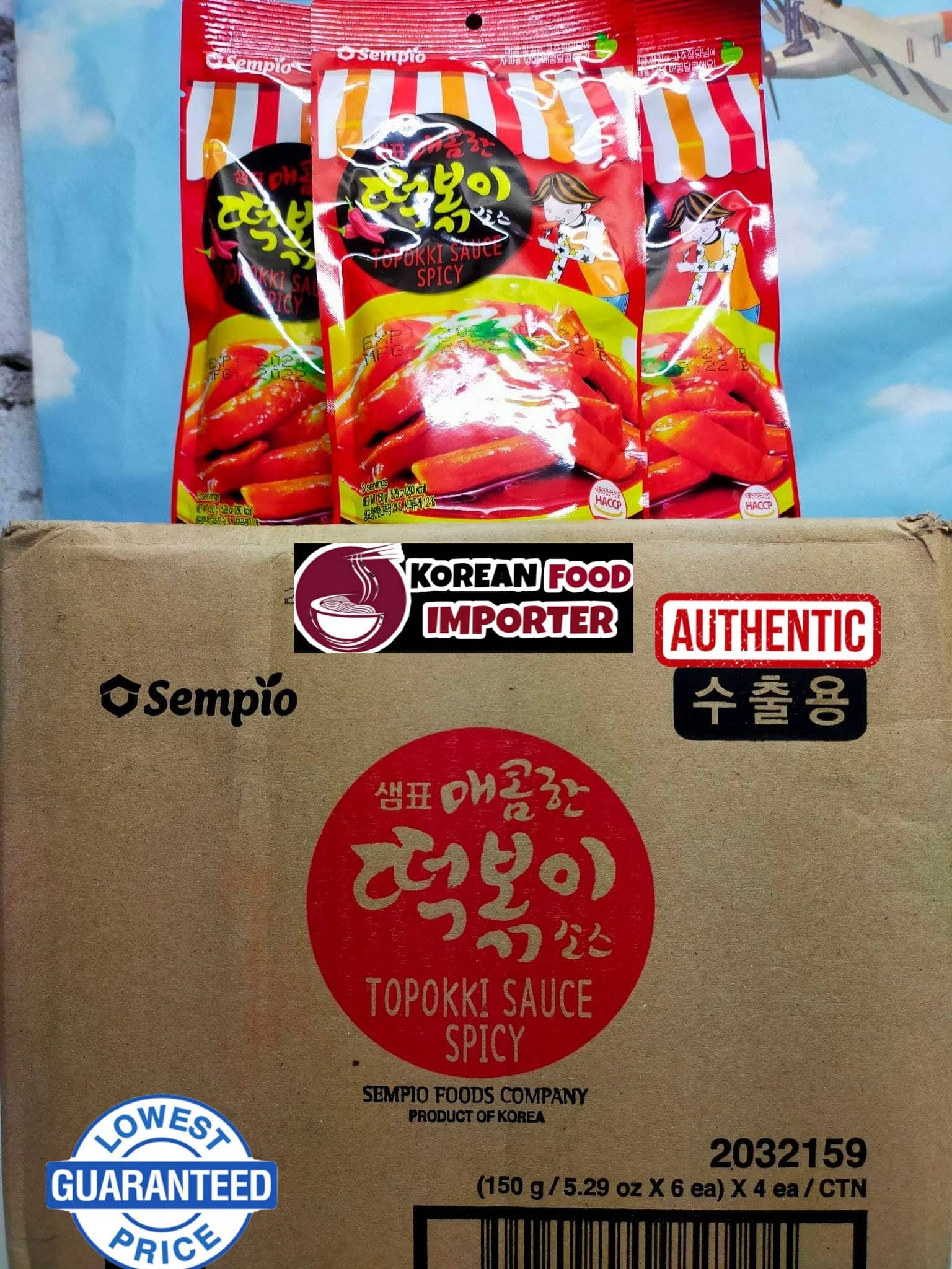 Sempio Topokki Sauce | Tteokbokki | Rice Cake korean authentic products ...