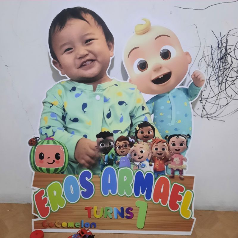 Cocomelon Party Personalized Photo Standee 3ft YE | Lazada PH