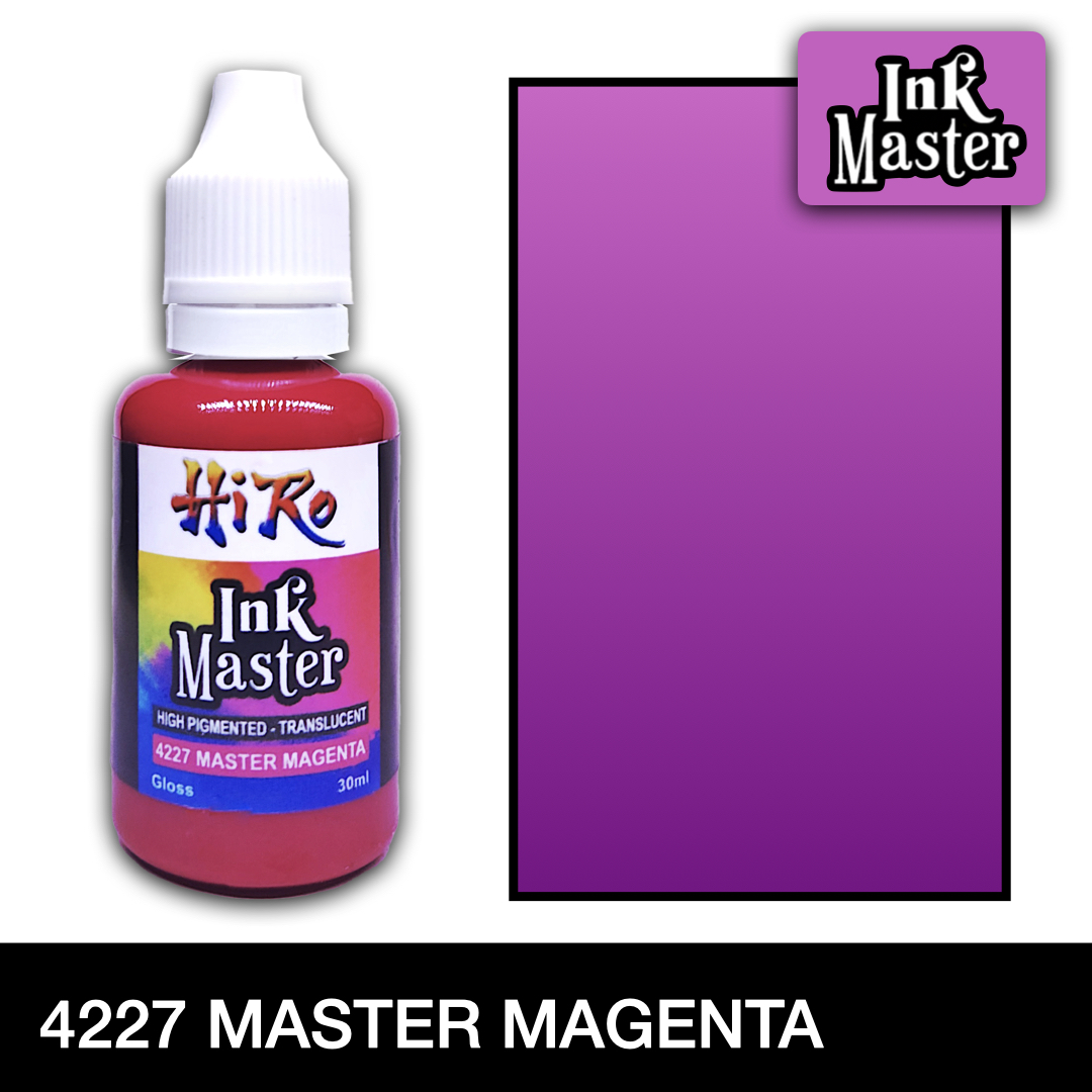 Hiro Ink Master | Clear CoIor Inks (30ml) High Pigmented Saturated ...