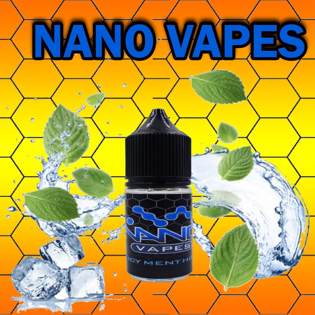 NANO VAPES 30ML ICY MENTHOL 0MG VAPE JUICE ICE 0MG VAPE JUICE VAPEJUICE ...